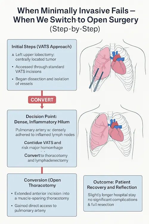 VATS to Open Conversion: When We Switch Surgery Approach